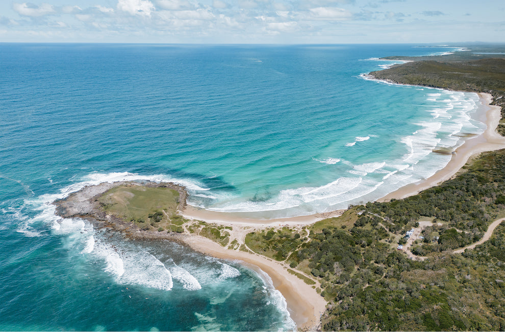Angourie Point Beach – Coastal Reflections